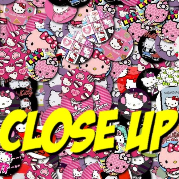 Hello Kitty | Art | Hello Kitty Buttons Mosaic Incredible Framed 85 X 1 ...